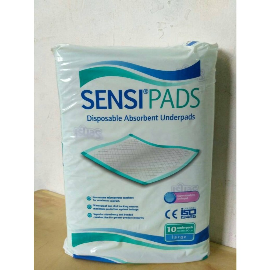 Jual SENSI - Underpad 60x90 cm Alas Popok Perlak Dewasa Sekali Pakai ...