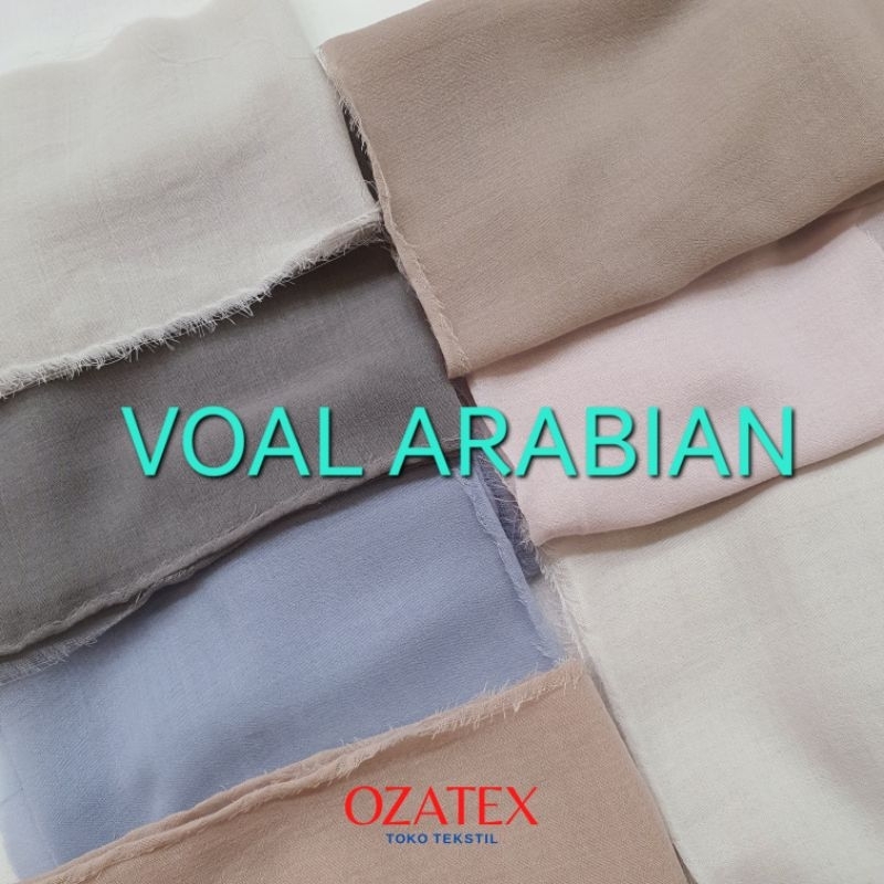 Jual Kain VOAL ARABIAN Miracle Turkey Premium Cotton Pashmina Voile ...
