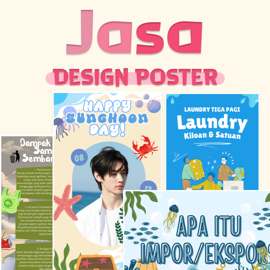Jual JASA DESIGN POSTER/PRESENTASI CANVA!! READ DESCRIPTION | Shopee ...
