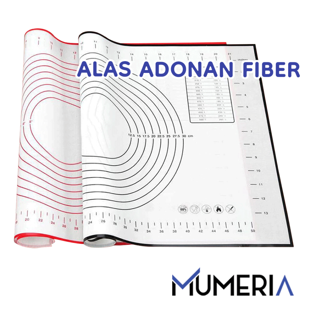 Jual Alas Adonan Kue Silikon Fiber Tatakan Mat Talenan Giling Gilas ...