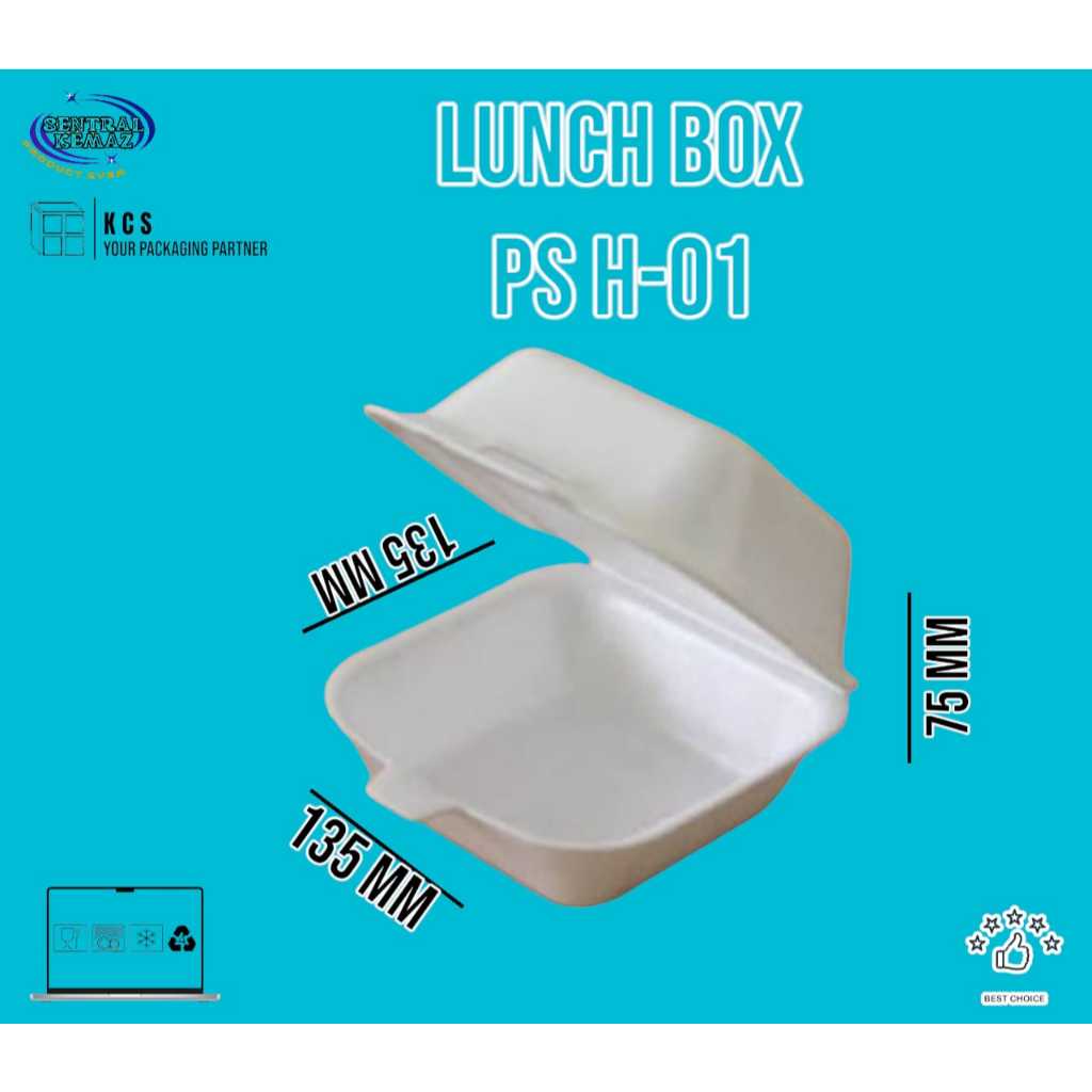 Jual styrofoam kecil , styrofoam burger TEMPAT SNACK&KUE FOAM (isi ...