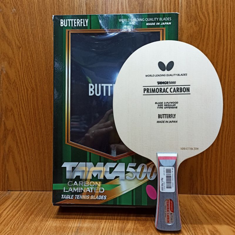 Jual Butterfly Primorac Carbon Kayu Pingpong (100% ORIGINAL) | Shopee Indonesia