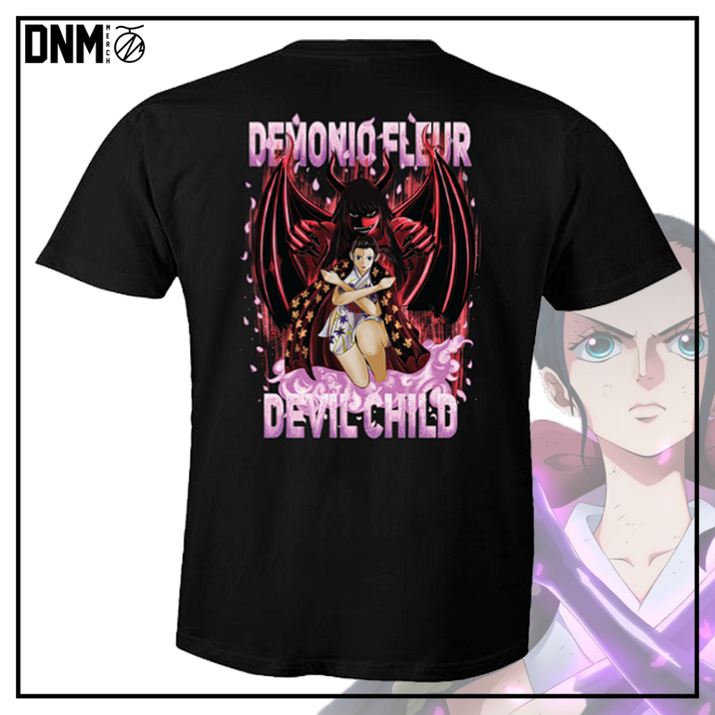 Jual Kaos Anime One Piece Nico Robin Demonio Fleur | DNM - Original ...