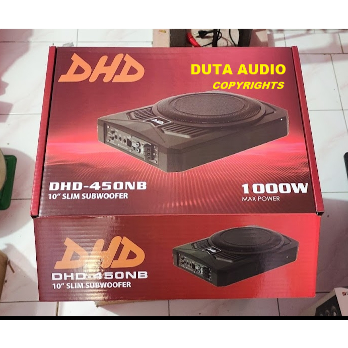 Jual SUBWOOFER KOLONG DHD 10INCH 1000WATT | Shopee Indonesia