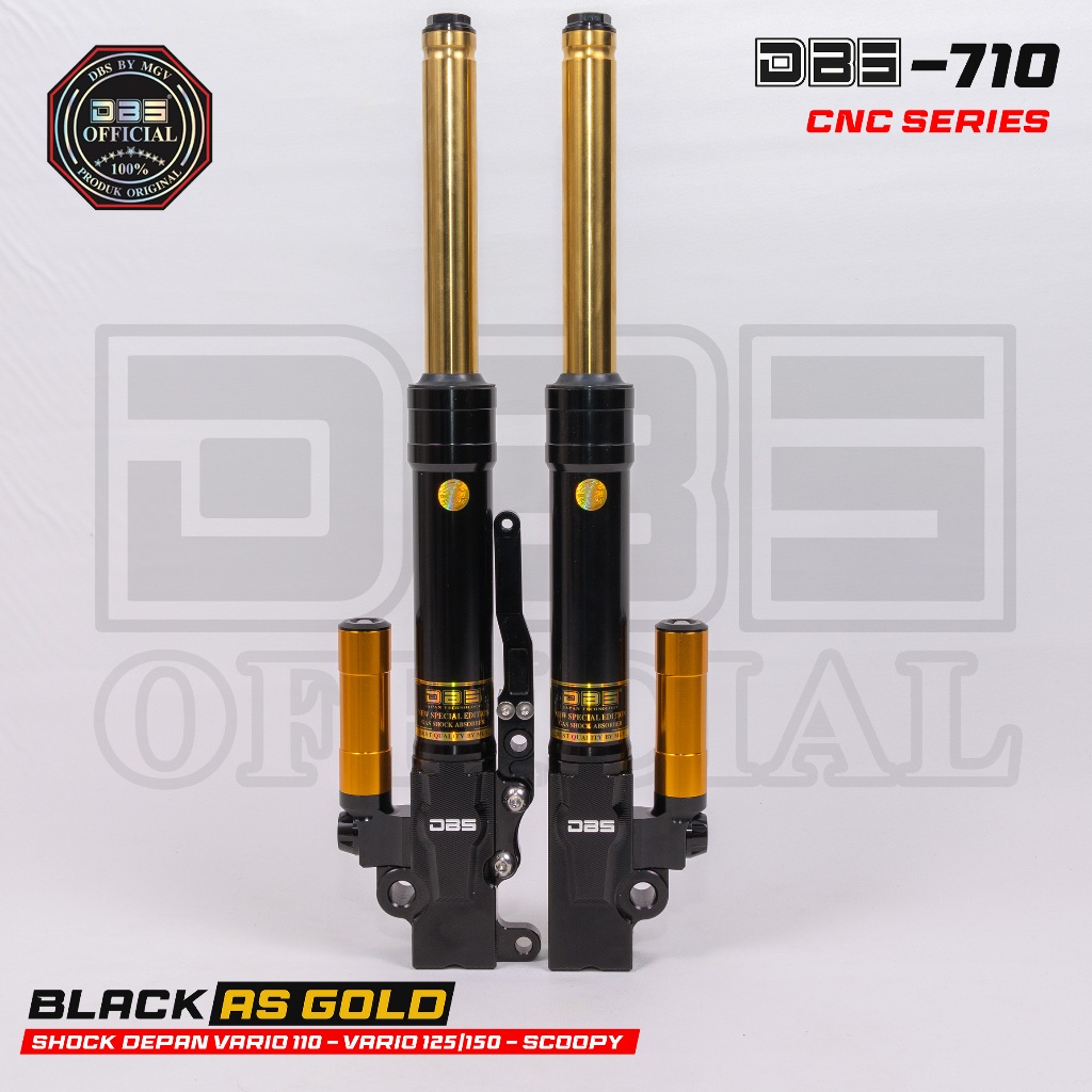 Jual DBS 710 New Edition Shock Depan Komplit Beat Scoopy Vario110 ...