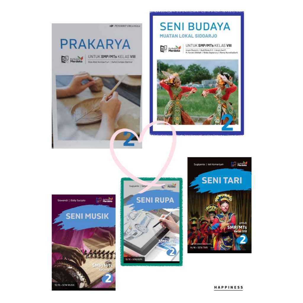 Jual BUKU PELAJARAN SENI MUSIK SENI TARI SENI RUPA PRAKARYA SENI BUDAYA ...
