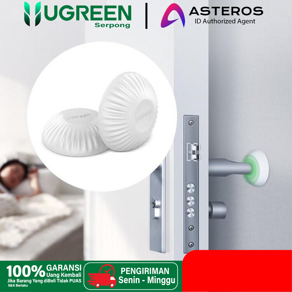 Jual UGREEN Door Stopper Karet Pengaman Penahan Gagang Pintu Pelindung ...