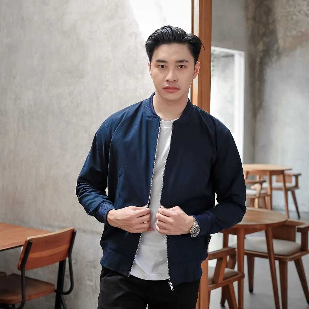 Jual Jaket Bomber Pria Jaket Bomber Canvas Pria jacket Man Parka Best ...