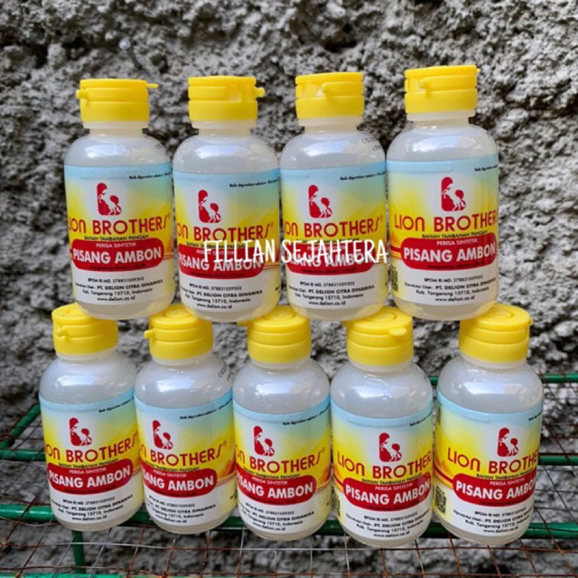 Jual ESSENCE PISANG AMBON 50gr dan PASTA SUSU 60gr LION BROTHERS MINI ...