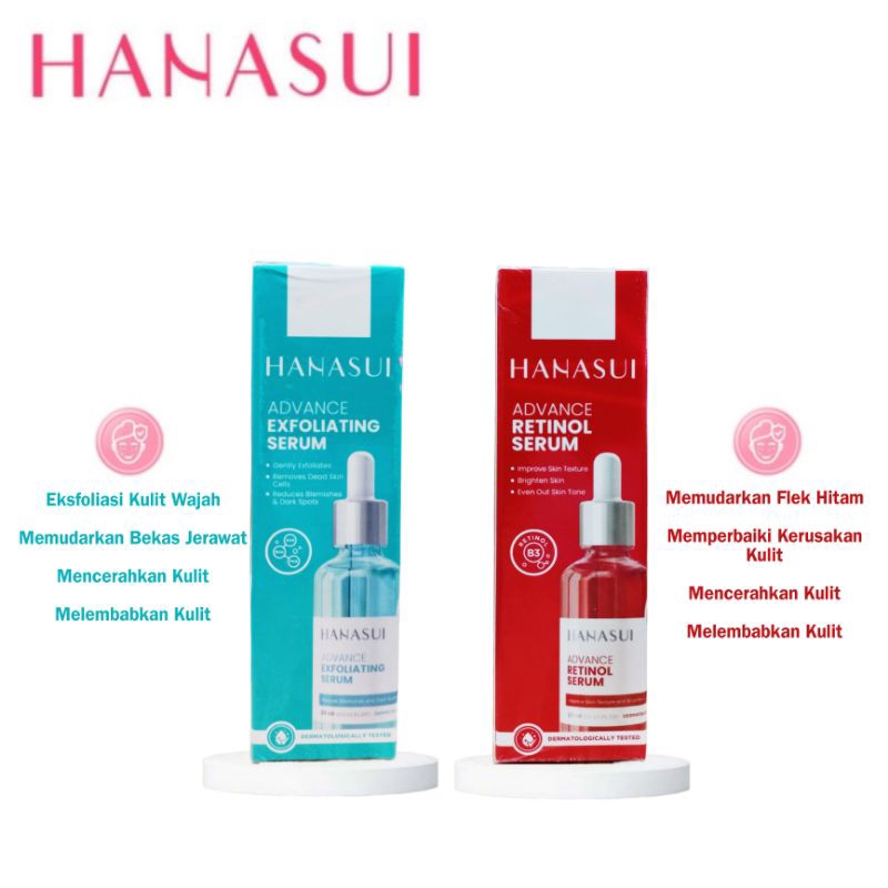 Jual HANASUI Advanced Exfoliating & Retinol Serum 20ml | Shopee Indonesia