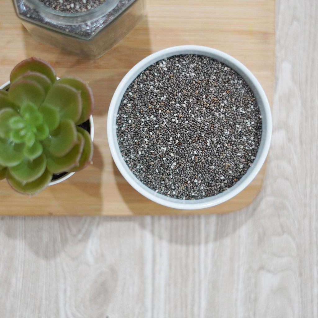 Jual Chia Seed Organik 250 gram Black Chiaseed Diet Original | Shopee ...