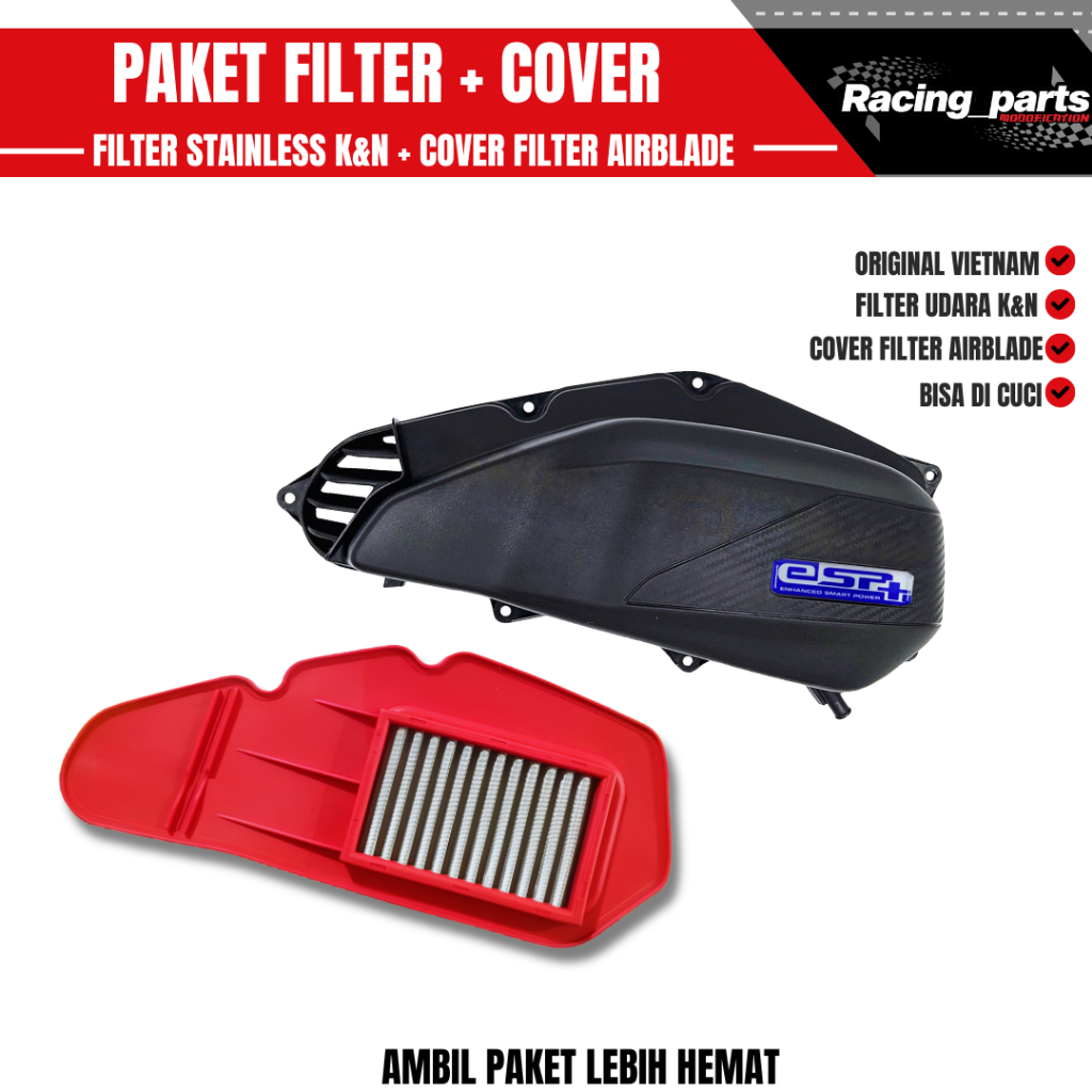 Jual Cover Filter Honda AirBlade Original Vietnam FILTER UDARA STANLEEY ...