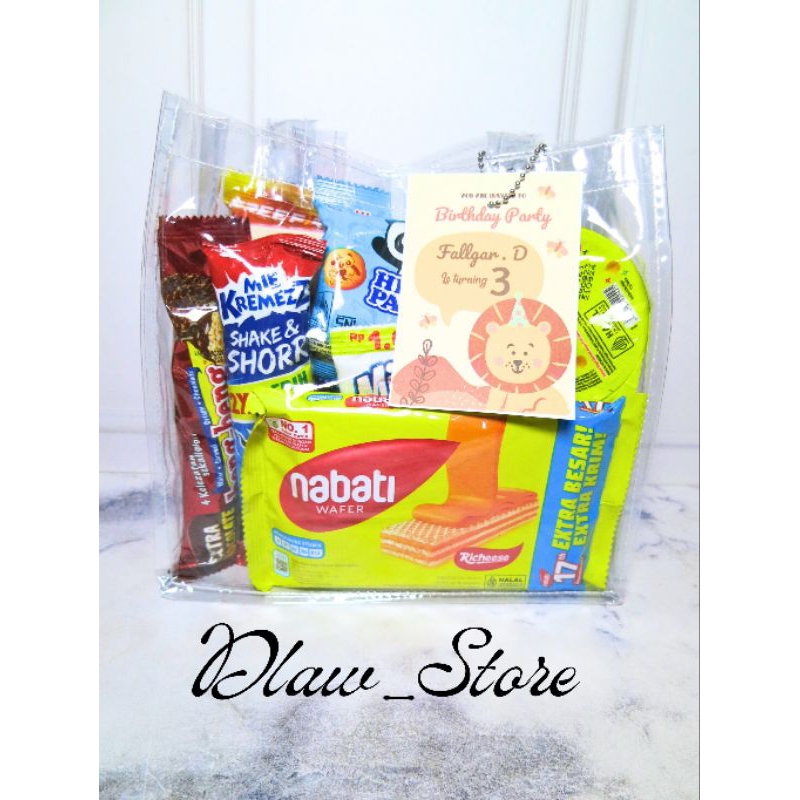 Jual Snack Ulang Tahun Anak Bingkisan Snack Goodybag Hampers Ultah Anak ...