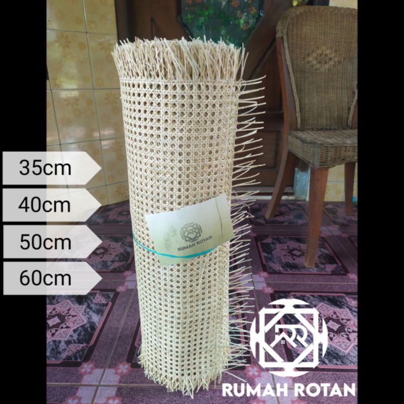 Jual Anyaman Rotan Open Webbing Roll Premium | Shopee Indonesia