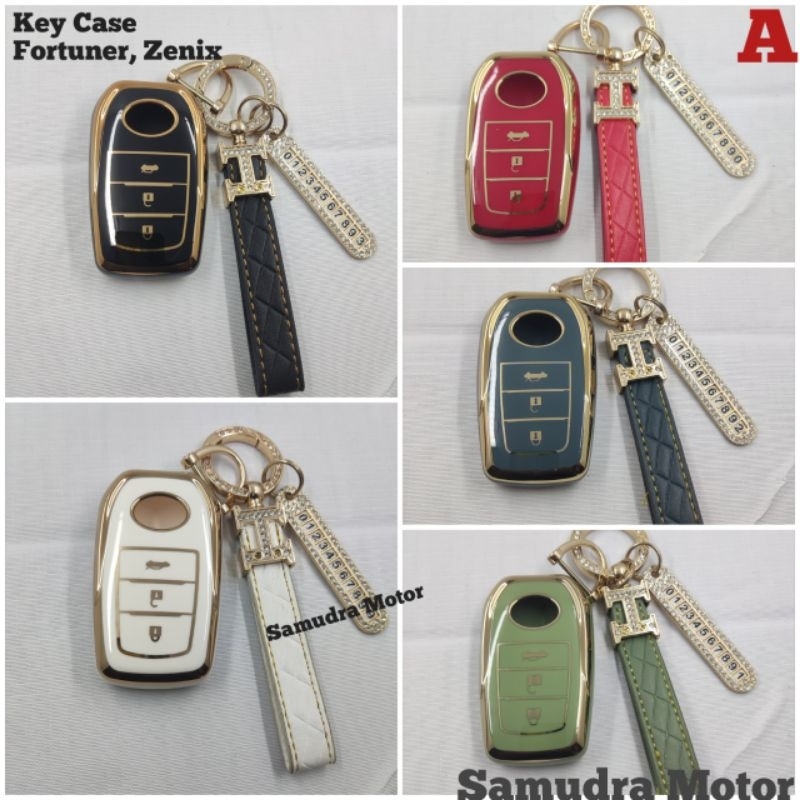 Jual Casing Cover Kunci Toyota Fortuner VRZ, Innova Zenix Q V G Bahan ...