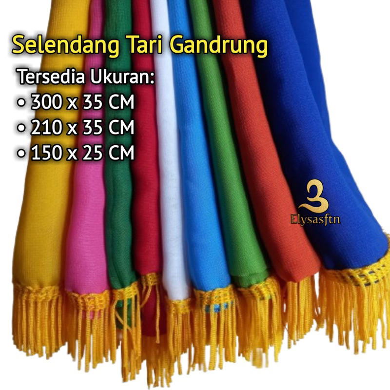 Jual Selendang Tari Gandrung, Sampur Tari Gandrung, Selendang tari Paud ...