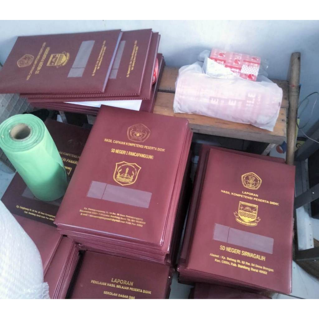 Jual Map Sampul Rapor Custom Semua Jenjang (isi 16 kantong) | Shopee ...