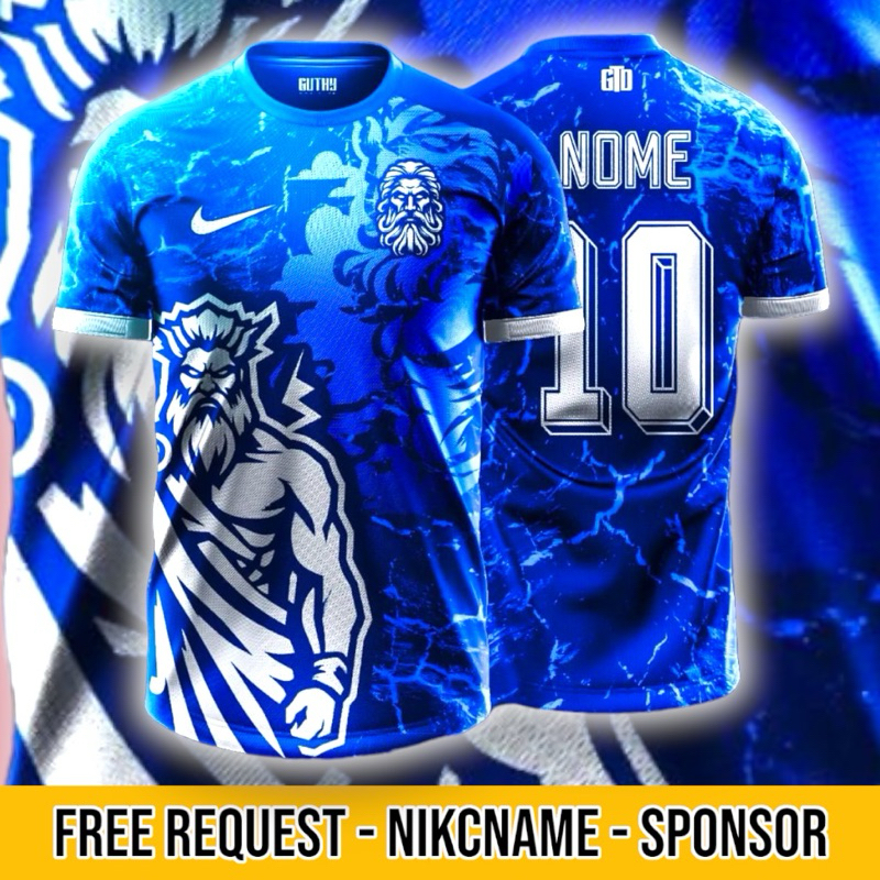 Jual Jersey Futsal Zeus Terbaru 2024 Free Namset | Shopee Indonesia