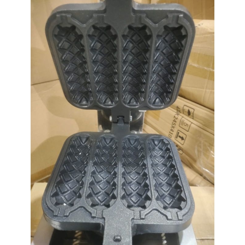 Jual Mesin Waffle Crispy Gas SC - R212 Mesin Waffle bentuk Jagung Gas ...