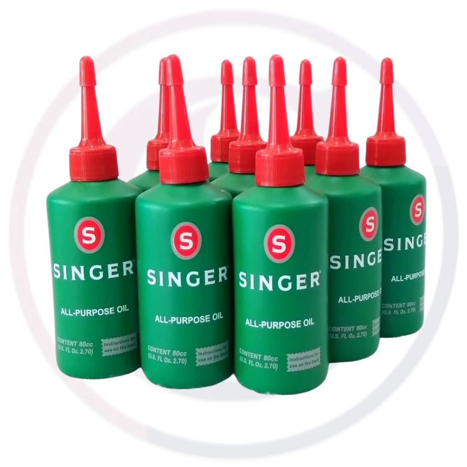 Jual Oli singer / oli mesin jahit / minyak singer / minyak pelumas 80ml ...