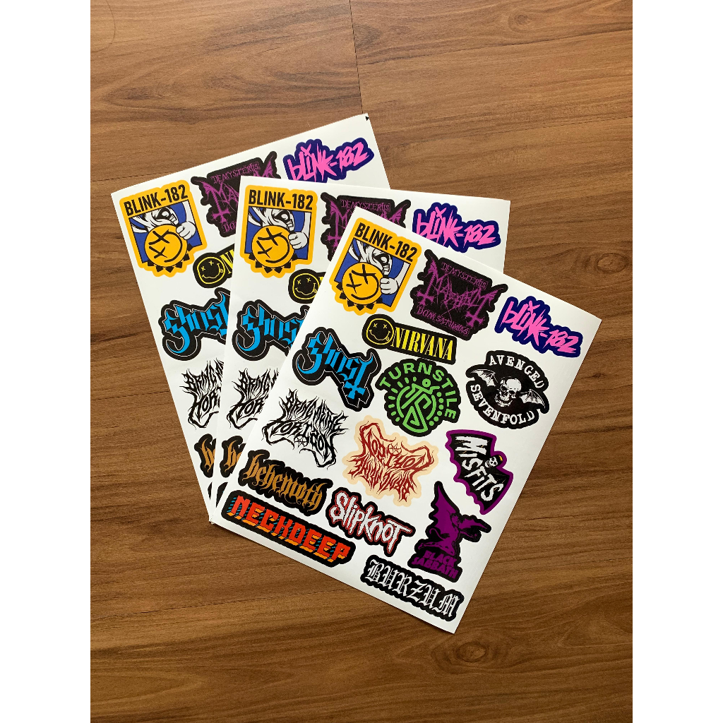 Jual STICKER PACK HYPEBEAST / HOOLIGANS / BAND METAL | Shopee Indonesia
