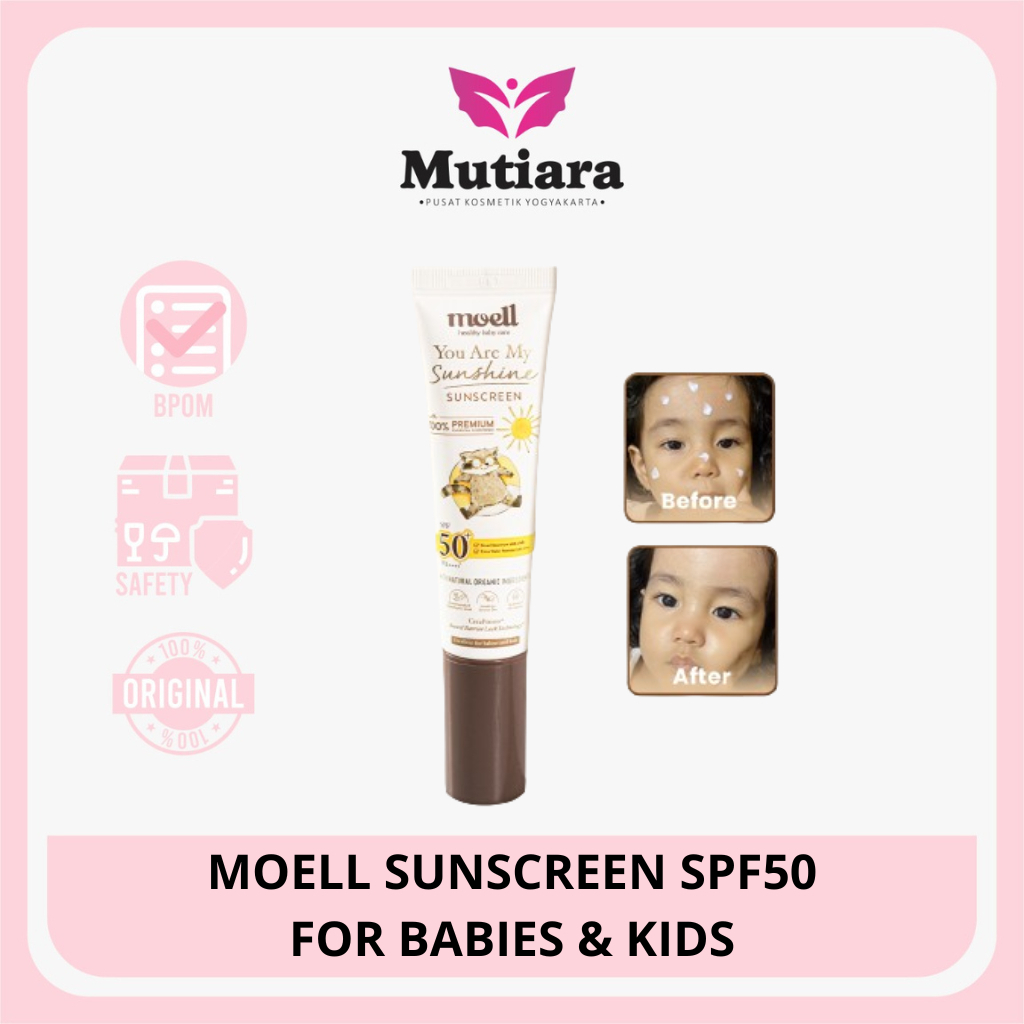 Jual MOELL YOU ARE MY SUNSHINE SUNSCREEN SPF50 | Shopee Indonesia