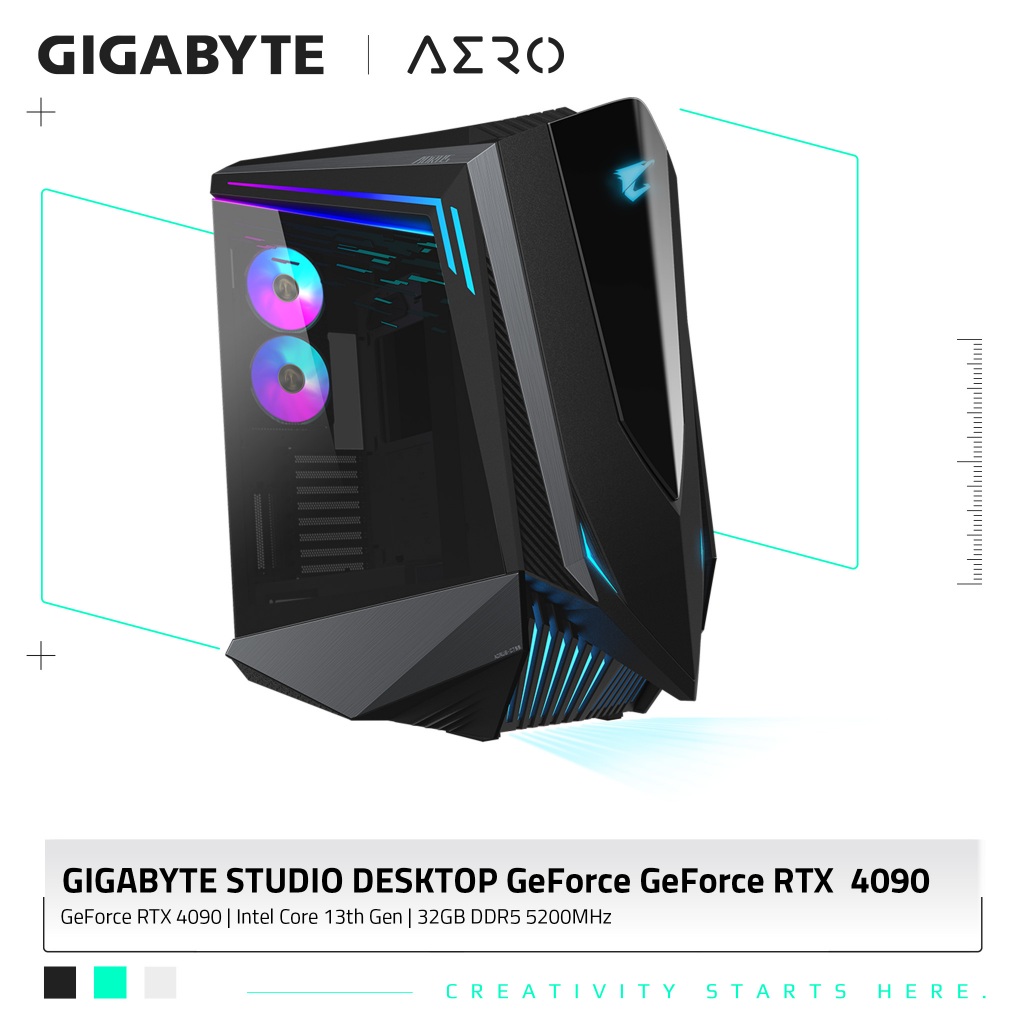 Jual PC GeForce RTX Studio Gigabyte GeForce RTX 4090 Intel Core 13th ...