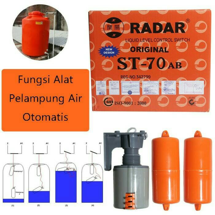 Jual Pelampung Otomatis Listrik tandon atas Radar | Shopee Indonesia