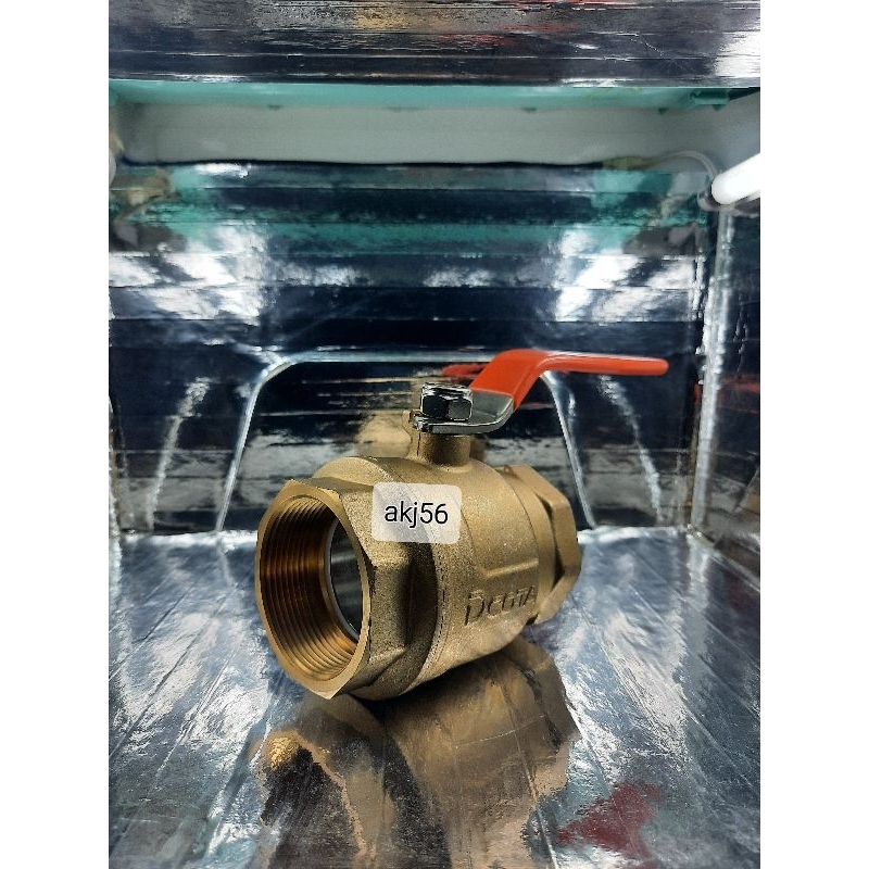 Jual Dcota Brass Ball Valve 2" Stop Kran Kuningan 2 inch | Shopee Indonesia