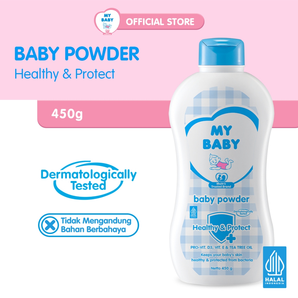 Jual MY BABY POWDER 450g | Shopee Indonesia