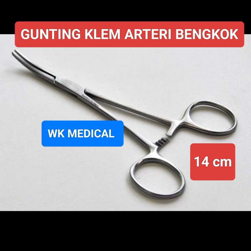 Jual Gunting *klem arteri bengkok* pean bengkok clamp mosquito ...