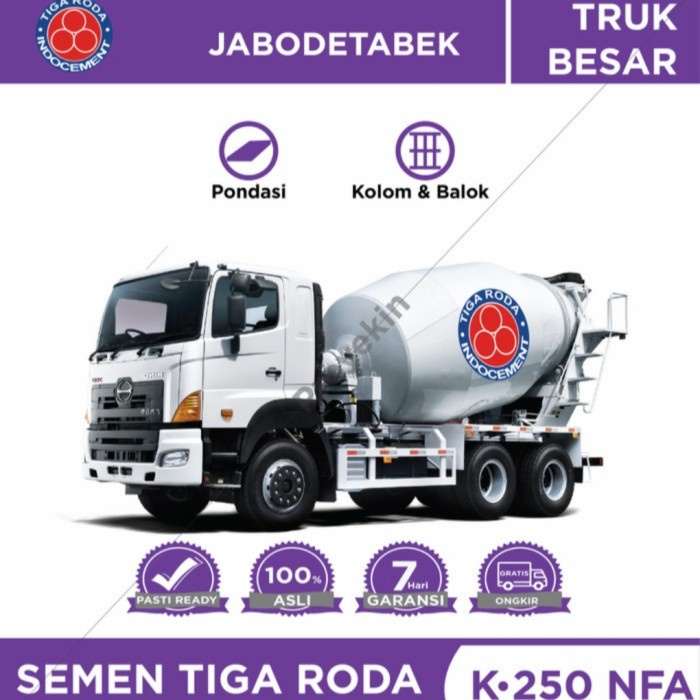 Jual READY MIX BETON / COR K250 (6M3) JAKARTA UTARA | Shopee Indonesia