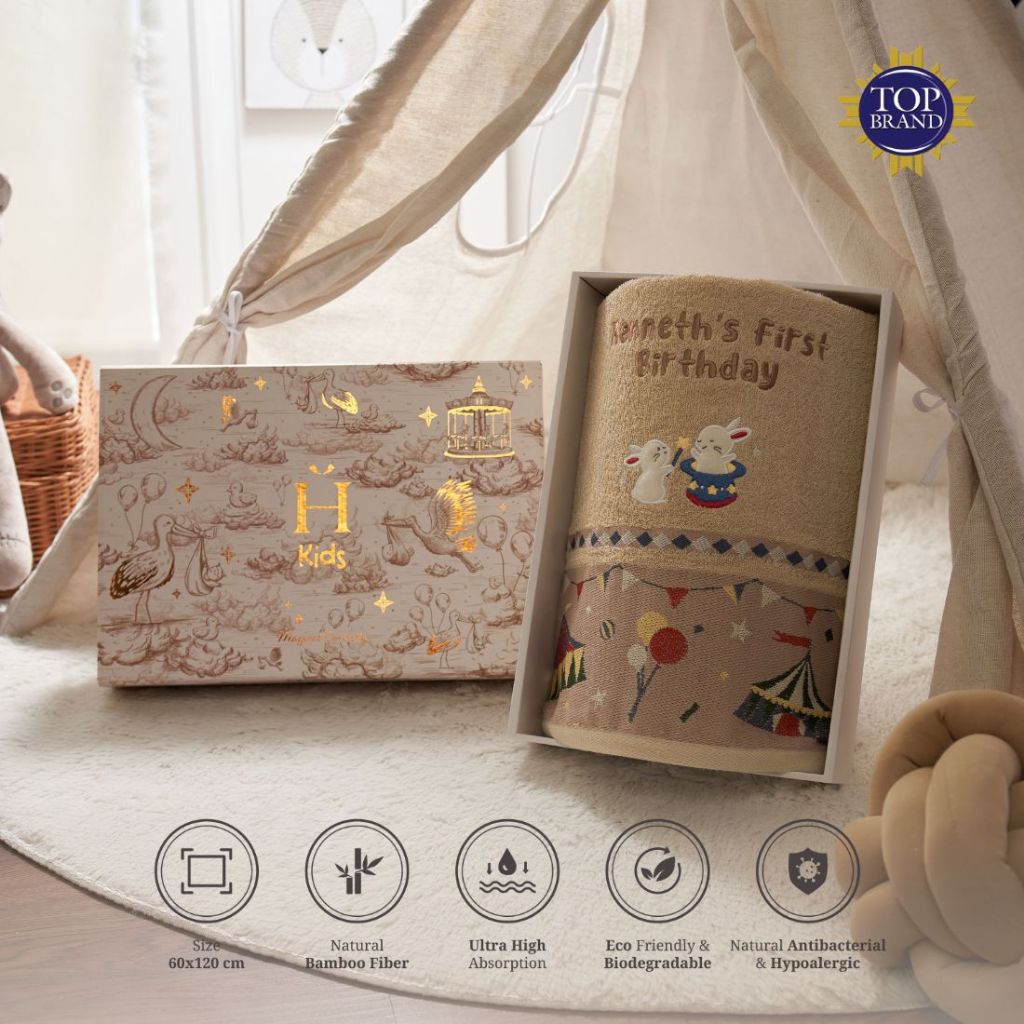 Jual Howel and Co - Wonderville (Kids Single Towel) | Shopee Indonesia