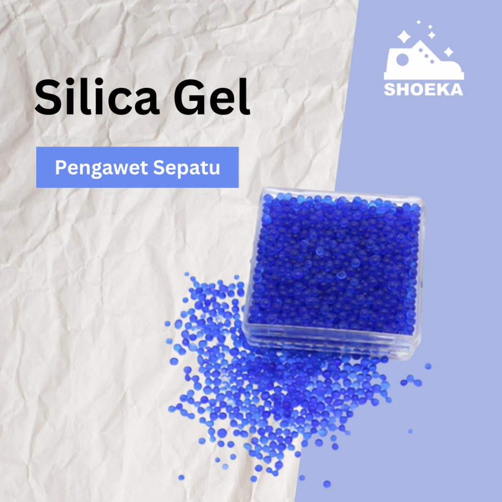 Jual Shoeka Silica Gel pengawet sepatu tas dompet topi Penyerap Lembab lemari | Shopee Indonesia
