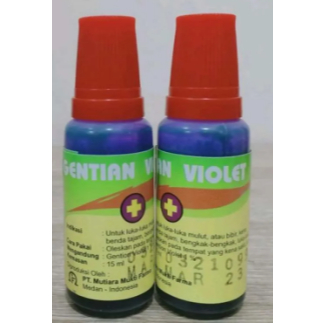 Jual GENTIAN VIOLET MUTIFA 15 ML | Shopee Indonesia