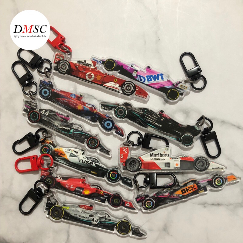 Jual Formula 1 Car Premium Keychain (1sisi) | Shopee Indonesia