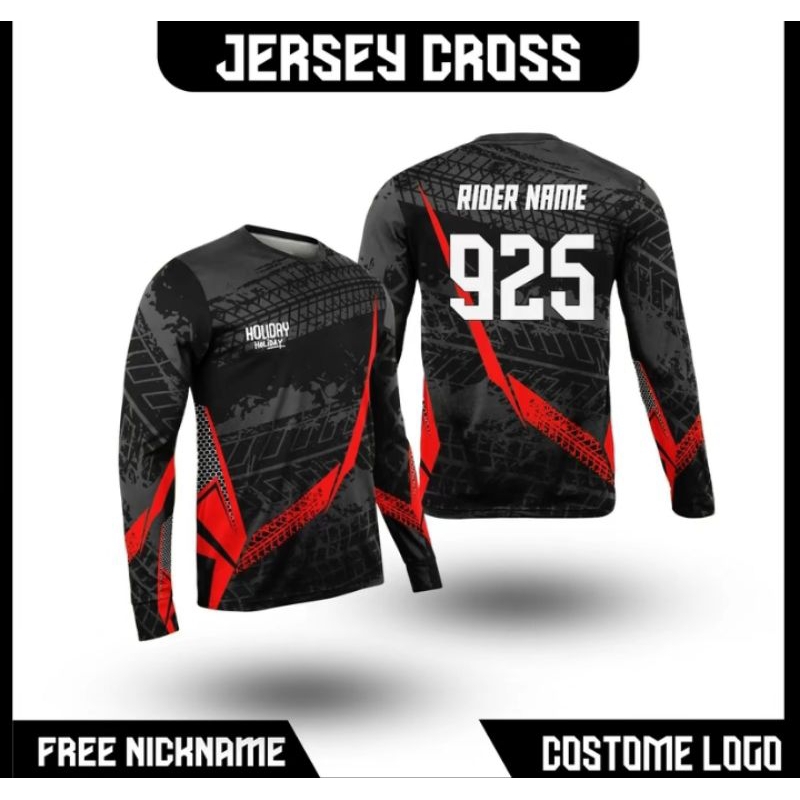 Jual Jersey Motocross free nama logo Tim Full Printing Premium | Shopee ...