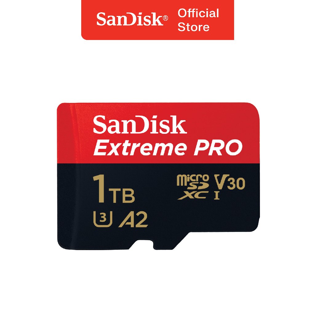 Jual SanDisk microSDXC Extreme Pro 1TB Class 10 UHS-I A2 V30 U3 4K UHD Action Cam (Up to 200MB/s ...