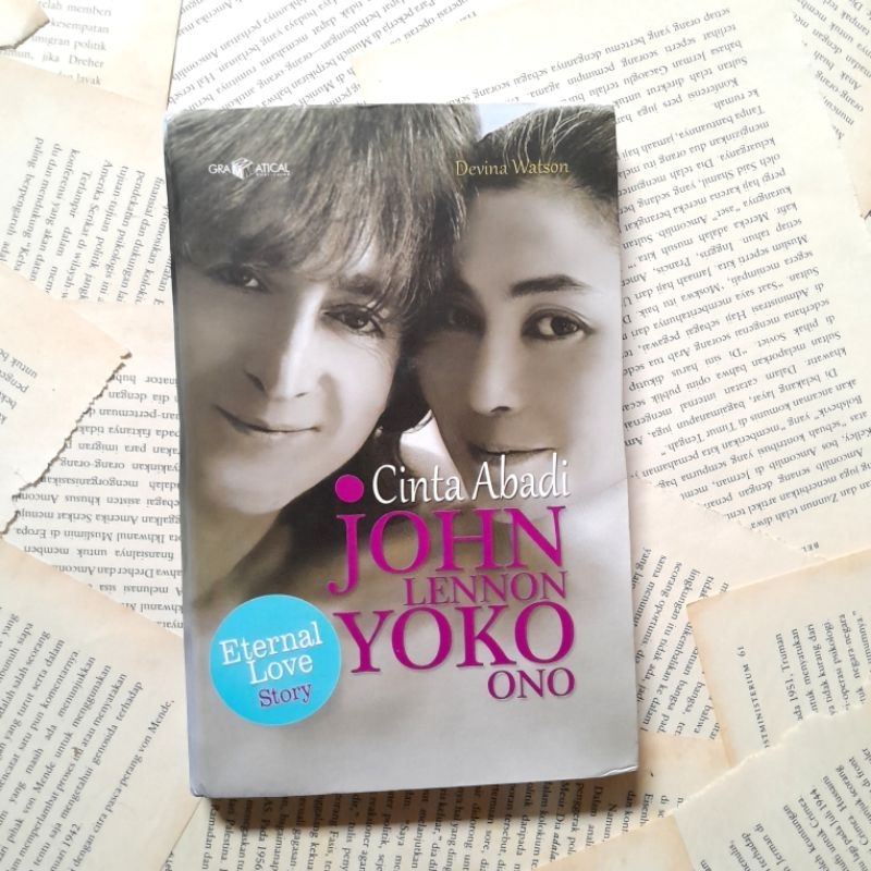 Jual Buku CINTA ABADI JOHN LENNON YOKO ONO 100% Original Seken | Shopee ...