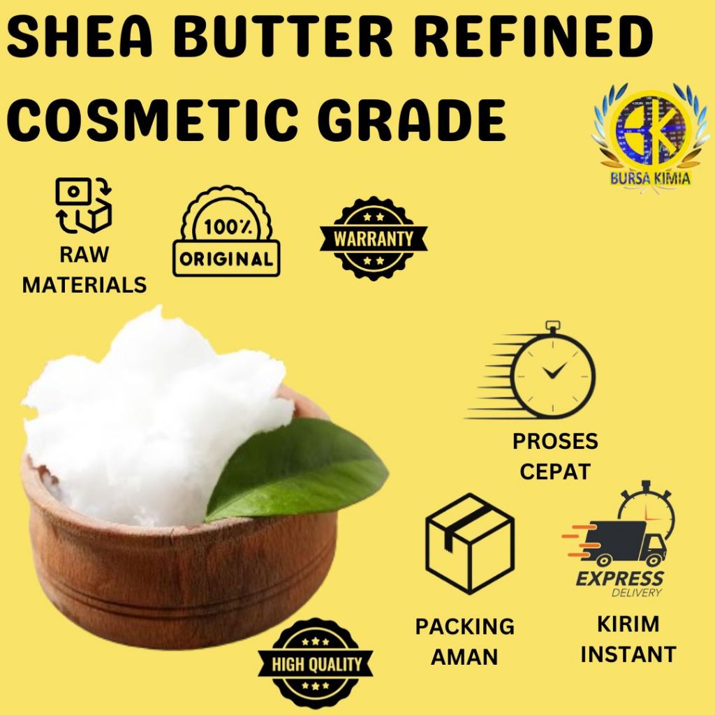 Jual Shea Butter 250gr Shea Butter Refined Cold Pressed Body Lotion ...