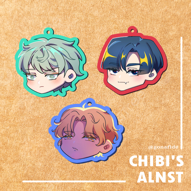 Jual Alien Stage | ALNST Phone charms fanmerch - Ivan, Till, Luka ...