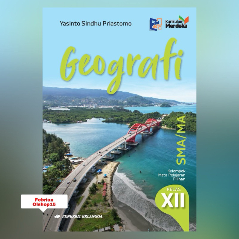 Jual BUKU GEOGRAFI SMA/MA KELAS 12 (XII) KURIKULUM MERDEKA ERLANGGA | Shopee Indonesia