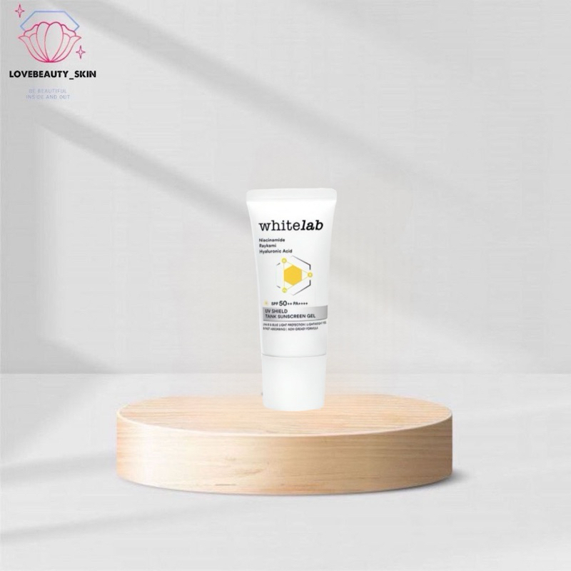 Jual Whitelab UV Shield Tank Sunscreen Gel SPF 50++ PA++++ 30gr ...