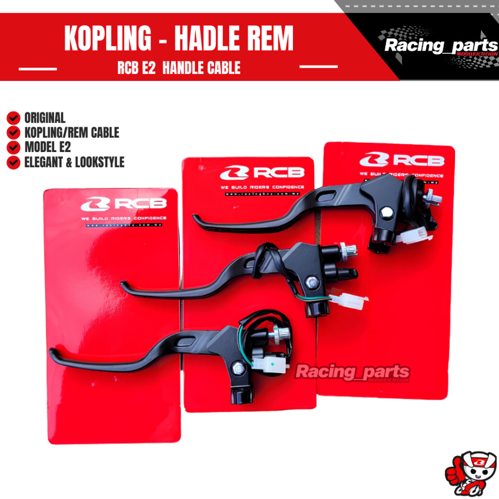 Jual HANDLE KIRI REM HANDLE KOPLING RCB ORIGINAL E2 UNIVERSAL MATIC ...