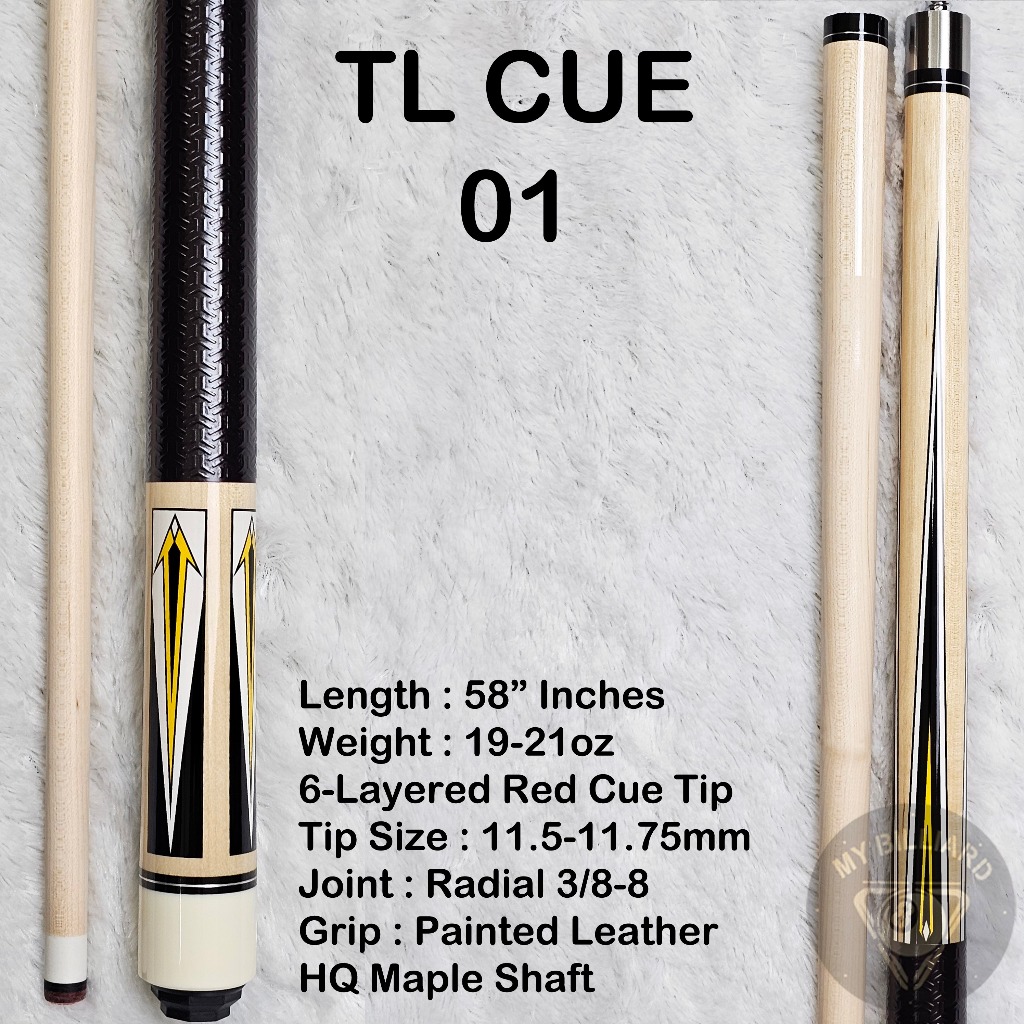 Jual TL Cue 01 Billiard Stick - Shaft Maple Stik Billiar Bilyar ...