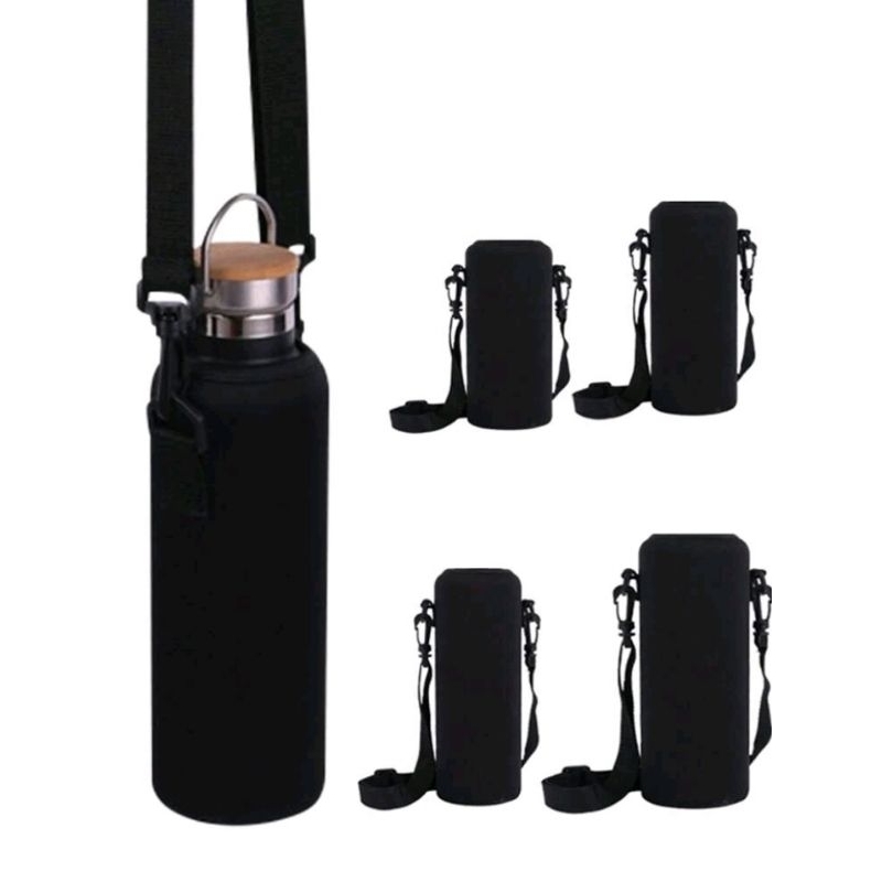 Jual Tas Botol Tas Pembawa Botol Minuman Hitam | Shopee Indonesia