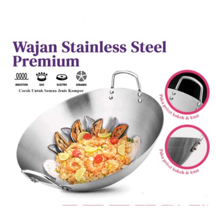 Jual WAJAN CEKUNG HAPPY FUN STENLIS TEBAL UKURAN 32, 34, 36, 38CM ...