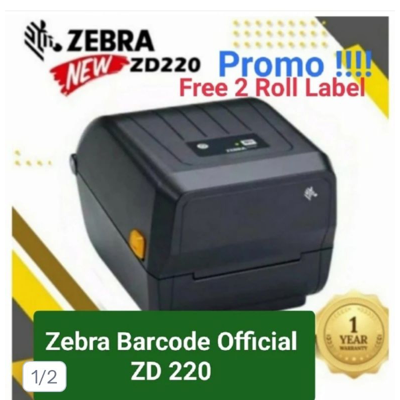 Jual NEW ZEBRA ZD220 BARCODE PRINTER zd 220 PRINTER BARCODE GARANSI ...