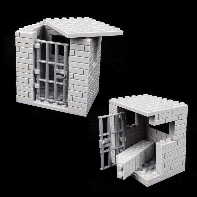 Jual brick diorama mini penjara house prison | Shopee Indonesia