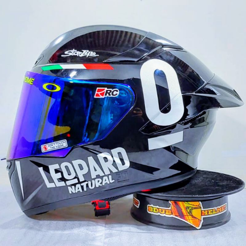 Jual Helm full face TTC | TT COURSE kbr paket ganteng | Shopee Indonesia